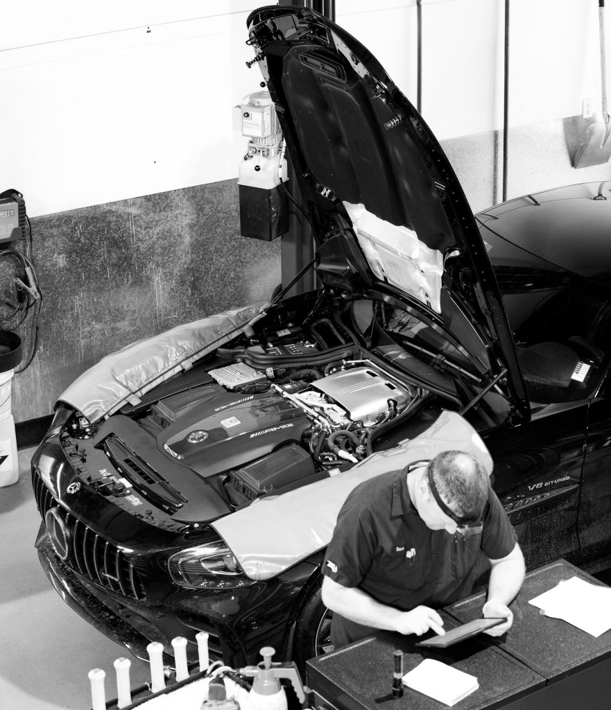 The Benefits of Pre-Purchase Inspection: Mercedes AMG GTR - Motor Werke